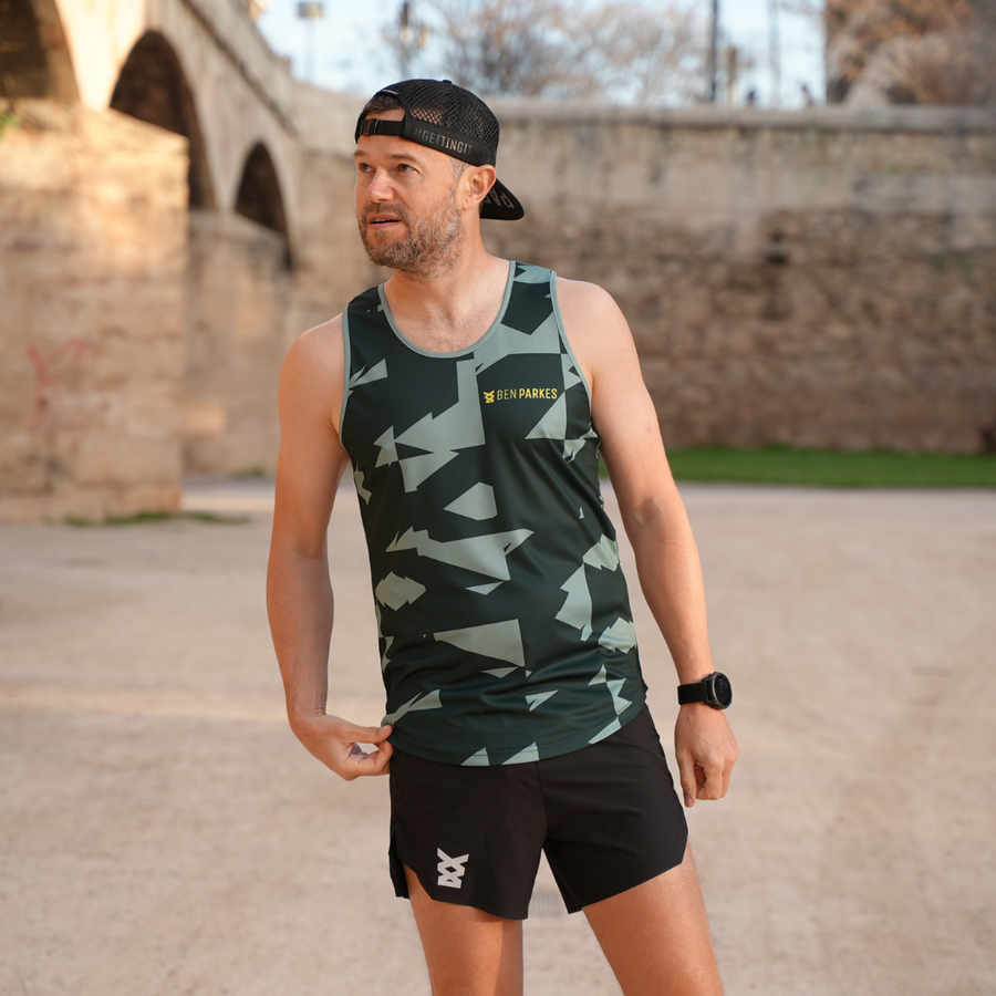 Men’s Running Singlets | Lightweight & Breathable Singlets – Ben Parkes ...